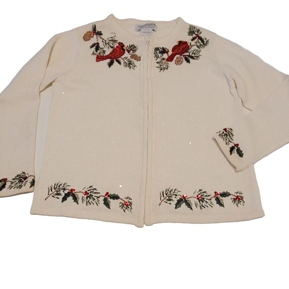 Tiara International | Sweaters | Vintage Tiara International Cardigan ...